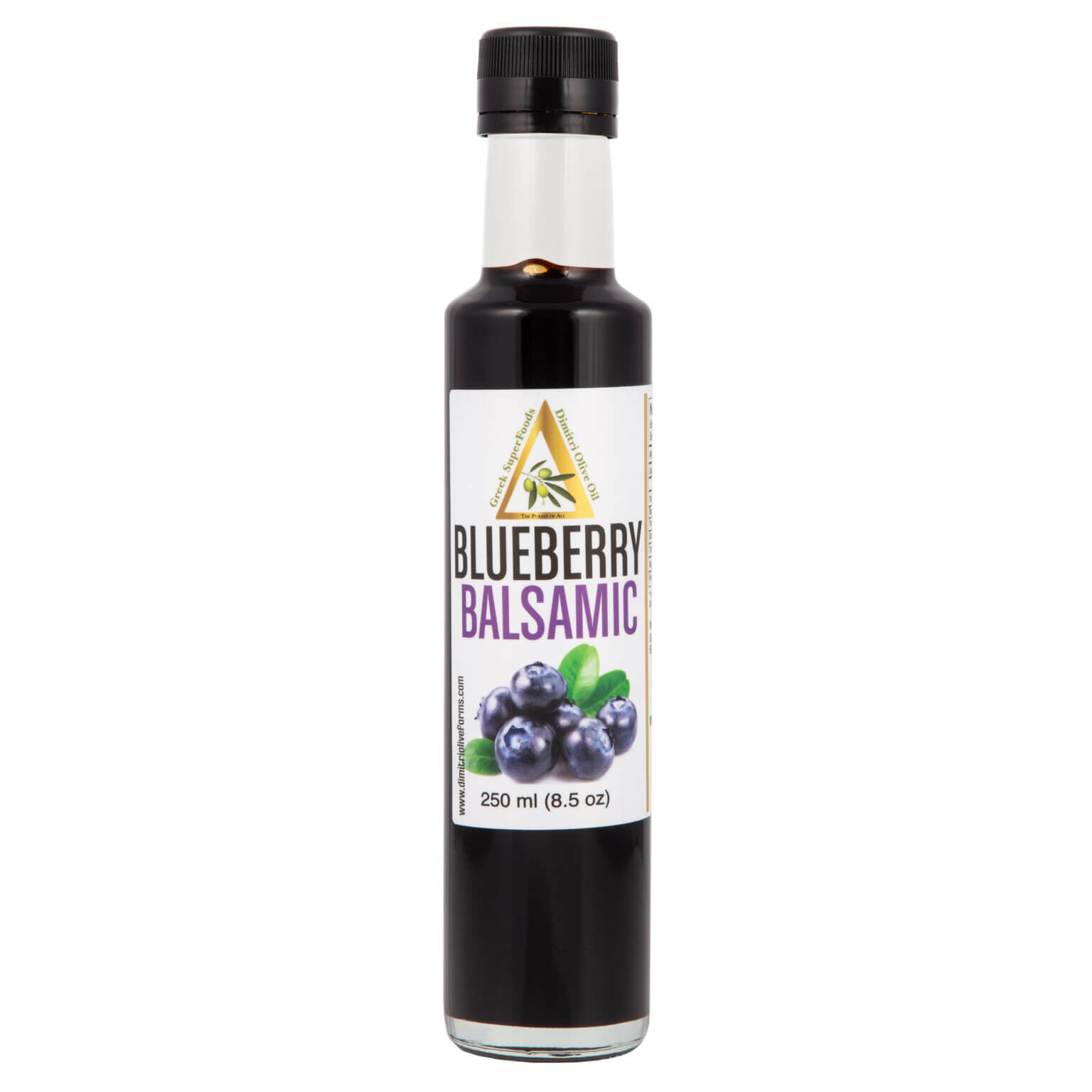 Blueberry Barrel Aged Balsamic Vinegar (250ml) - Dimitri Extra Virgin ...