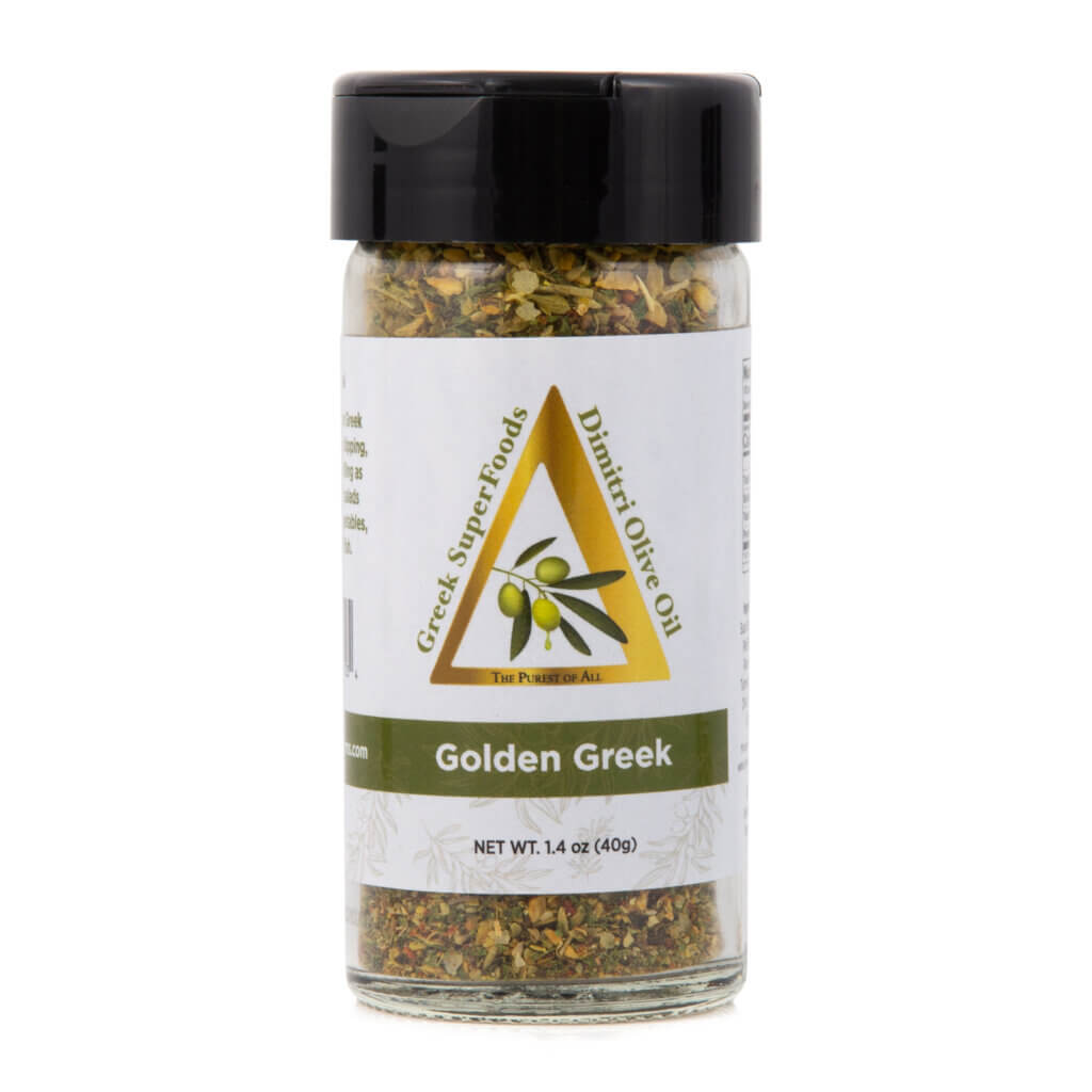 Golden Greek Seasoning - Dimitri Extra Virgin Olive Oil